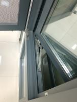 China Customized Size Powder Coated Aluminum Swing Window with Multi-point Locking System for sale