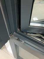 China Customized Size Powder Coated Aluminum Swing Window with Multi-point Locking System for sale