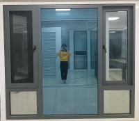 China Customized Size Powder Coated Aluminum Swing Window with Multi-point Locking System for sale