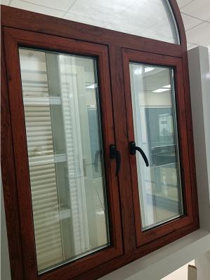 China Modern Design Aluminum Swing Window with Tempered Insulated Glass and Multi-Point Locking System for sale