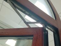China Modern Design Aluminum Swing Window with Tempered Insulated Glass and Multi-Point Locking System for sale