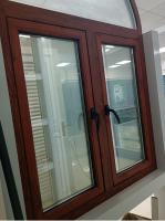 China Powder Coated Aluminum Swing Window with 10-Year Warranty and Customizable Size for sale