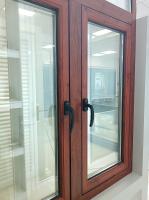 China Powder Coated Aluminum Swing Window with 10-Year Warranty and Customizable Size for sale