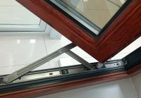 China Powder Coated Aluminum Swing Window with 10-Year Warranty and Customizable Size for sale