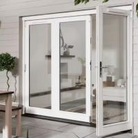 China Energy Efficient Aluminum Swing Door with Low-E Glass and 10 Years Warranty for sale