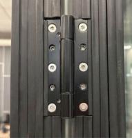 China Heavy Duty Aluminum Folding Door with 50mm 70mm 80mm Frame Width and Smooth Operation for sale