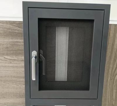China Aluminum Swing Window with Low-E Glass Argon Filling and 10-Year Warranty for Enhanced Energy Efficiency for sale