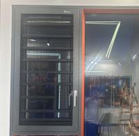 China Customizable Aluminum Swing Window with Insulation Profiles and Sound Insulation for 10 Year Warranty for sale