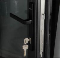 China Customizable Aluminum Folding Glass Doors for Villa Commercial and Office Applications for sale