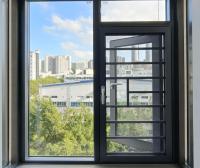 China High Security Aluminum Swing Window with Large Swing Open and Customized Size Featuring 10 Year Warranty for sale