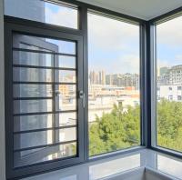 China Customizable Aluminum Swing Window with Multi-Point Locking and High Security 10-Year Warranty for sale