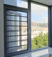China Customizable 1.2mm Aluminum Swing Window with Lockable Multi-Point Locking and 5 Years Warranty for sale