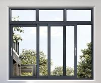 China Tempered Laminated Aluminum Sliding Window with Double Tempered Glass and Stainless Steel Hardware 10 Years Warranty for sale
