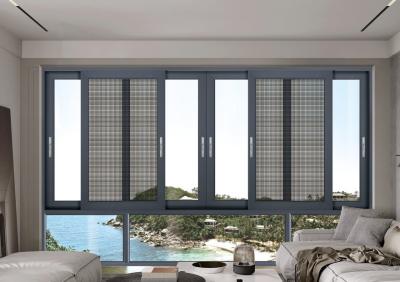 China Customizable Aluminum Sliding Window with 10-Year Warranty Corrosion Resistant Modern Design for sale