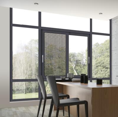 China Customized Aluminum Sliding Window with Stainless Steel Hardware and 10 Years Warranty for sale