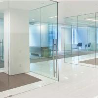 China Heavy Duty Glass Partition Wall with 10-Year Warranty Custom Sizes and High Security Standard for sale