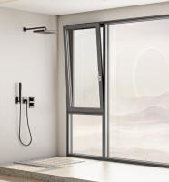 China Energy-Saving Glass Aluminum Replacement Windows With Thermal Break System And Multi-Point Locking for sale