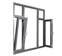 China Customizable Aluminium Tilt And Turn Windows With 10 Years Warranty Insulated Glass And Thermal Break System for sale