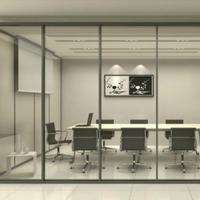 China Customized Design Tempered Glass Partition Wall with 10 Years Warranty for Office Wall Dividers for sale