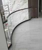 China Anti-Corrosion Aluminum U Channel Glass Railing with Recyclable Material and CE Certification for sale