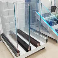 China Modern Design Clear View Safety Certified U Channel Glass Railing for Residential and Commercial Use for sale
