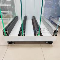 China Black Aluminum U Channel Glass Railing with 12mm Tempered Glass and More than 5 Years Warranty for sale