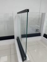 China Aluminum U Channel Glass Railing with 6+6mm and 8+8mm Tempered Glass for 36''/42'' Height Balcony and Deck for sale