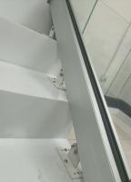 China Customizable 36'' or 42'' Height U Channel Glass Railing with 5 Years Warranty Frameless Glass Balustrade for sale