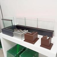 China Customizable 36'' or 42'' Height U Channel Glass Railing with 5 Years Warranty Frameless Glass Balustrade for sale