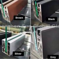 China Modern Design U Channel Glass Railing with 8-16mm Glass Thickness and More than 5 Years Warranty for Indoor/Outdoor Use for sale