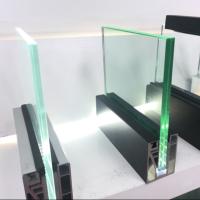 China Stable 800-1200mm Tempered Glass U Channel System with Aluminum Handrail for Safety and Aesthetic Appeal for sale