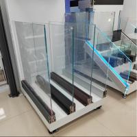 China Open View Frameless Glass U Channel Railing with LED Lights and More than 5 Years Warranty for sale