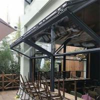 China Thermal Break Aluminum Folding Window with 5mm+12A+5mm Glass Thickness and Customizable Size for sale