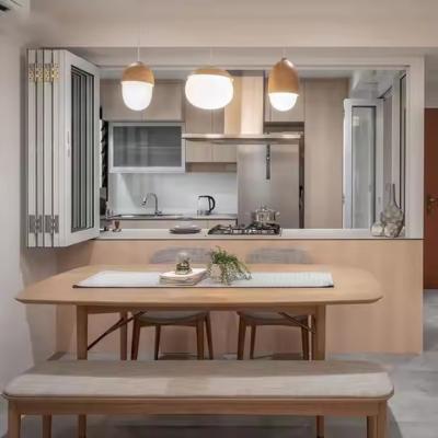 China ISO9001-2008 Certified Aluminum Folding Window with 100% Inspection Before Shipping and Easy Installation for sale