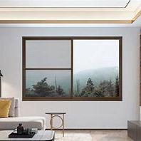 China Thermal Break Aluminum Sliding Window with Wind Resistance Heat Insulation and Double Glazed Insulated Tempered Glass for sale