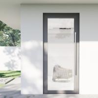 China Durable Aluminum Swing Door with Aluminum Alloy 6063-T5 Frame and More Than 5 Years Warranty for Extreme Temperatures for sale