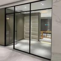 China Aluminum Swing Door with Broken Bridge Design for Sound Insulation and Aluminum Alloy 6063-T5 Frame for sale