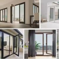 China High-Quality Aluminum Alloy 6063-T5 Frame Swing Door for Commercial and Residential Settings with Customizable Hardware Accessories for sale