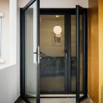 China Aluminum Swing Door with 24 Hour Online Support and Aluminum Alloy Construction for Home Villa Hotel Office Applications for sale