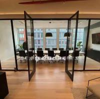 China Automatic Opening Aluminum Swing Door with 24 Hour Online Support and More Than 5 Years Warranty for sale