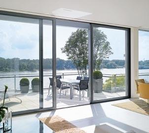 China Modern Aluminum Sliding Door with More Than 5 Years Warranty Customizable Color and Stainless Steel Screen Netting for sale