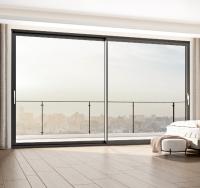 China Customizable Aluminum Sliding Door with Stainless Steel Screen Netting and 1.2mm-2.2mm Frame Thickness for Modern Exterior Applications for sale
