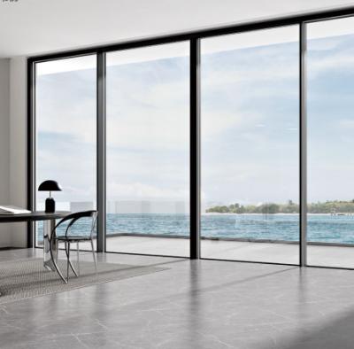 China CE Certified Aluminum Sliding Door with 1.2mm-2.2mm Frame Thickness and -20℃ To +50℃ Working Temp for sale