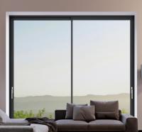 China CE Certified Aluminum Sliding Door with 1.2mm-2.2mm Frame Thickness and -20℃ To +50℃ Working Temp for sale