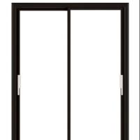 China Internal Lockable Accordion Aluminum Sliding Door with Slim Frame and High Energy Efficiency for sale