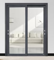 China Modern Design Aluminum Sliding Door with 50 Years Life Span and 6063 Profile for Residential and Commercial Use for sale