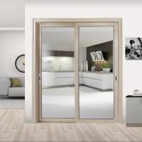 China Long-lasting Aluminum Sliding Door with 6063 Aluminum Profile and 50 Years Life Span for sale