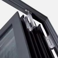 China High-grade Aluminum Folding Door with 2.0mm Profile Thickness and Customized Frame Width for sale