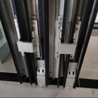 China High-grade Aluminum Folding Door with 2.0mm Profile Thickness and Customized Frame Width for sale
