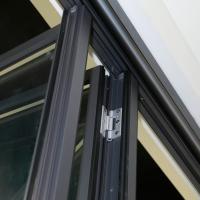 China High Efficiency Aluminum Folding Door with 2.0mm Profile Thickness and 10-year Warranty for sale
